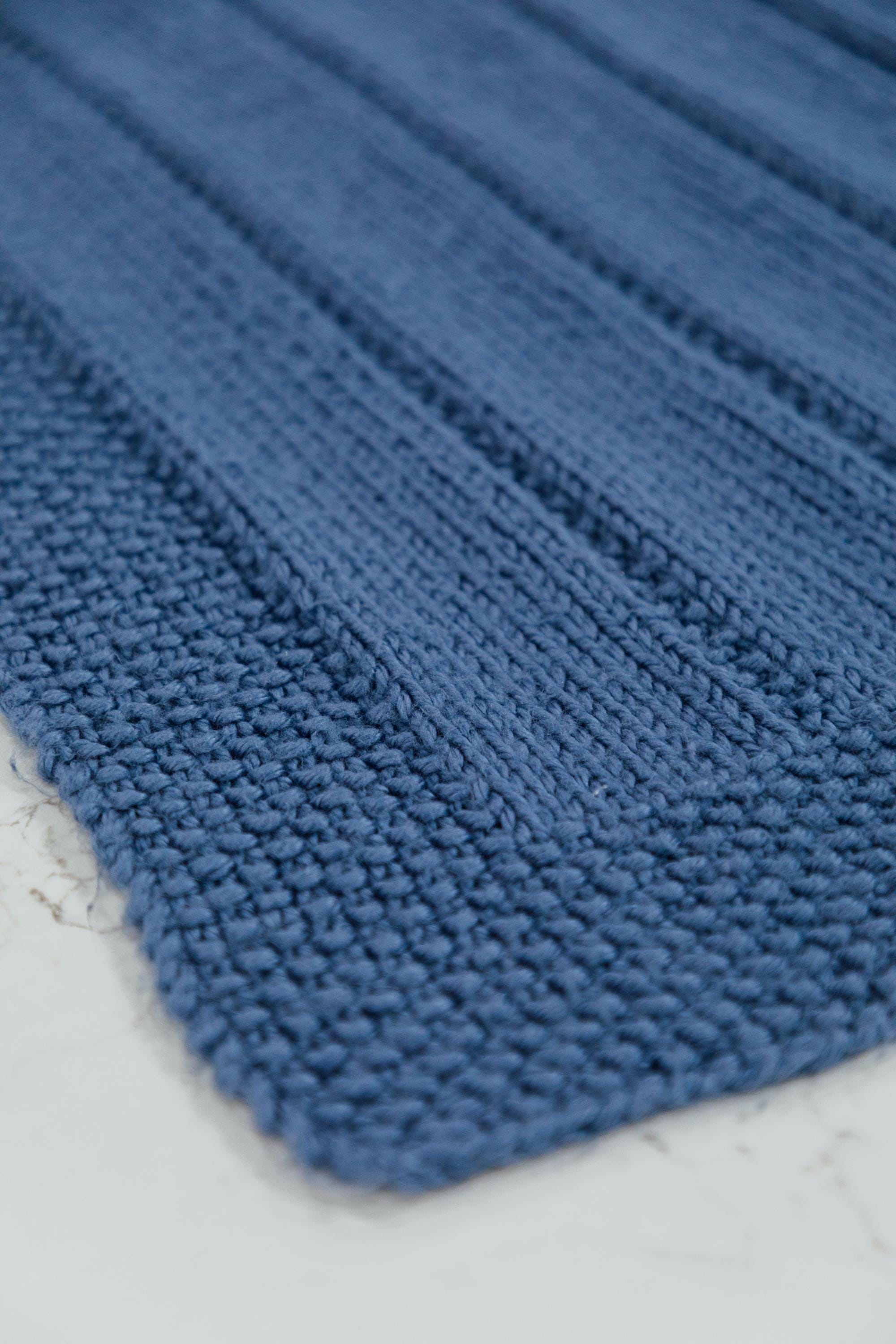 Throw Blanket Knitting Pattern for Beginner Handmade Gift Knit Afghan ...