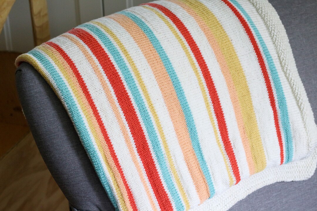 Jilly Baby Blanket Knitting Pattern - Etsy
