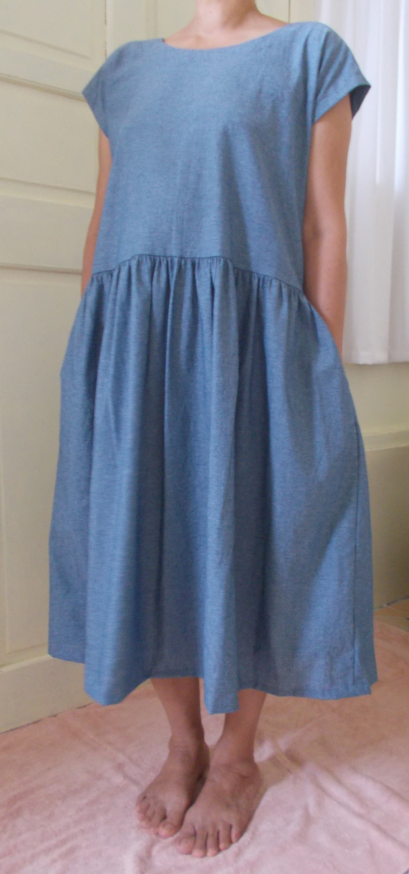 Sako Sack Dress Top Easy Pdf Sewing Pattern & Instructions - Etsy