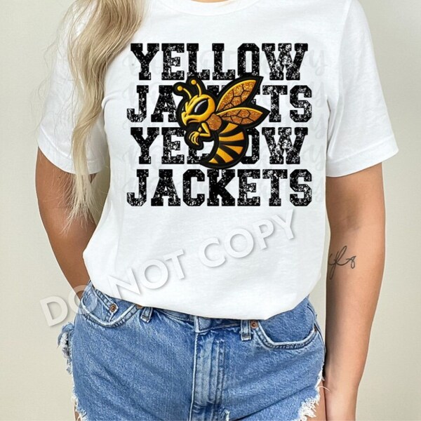 Yellow Jackets Shirt - Etsy