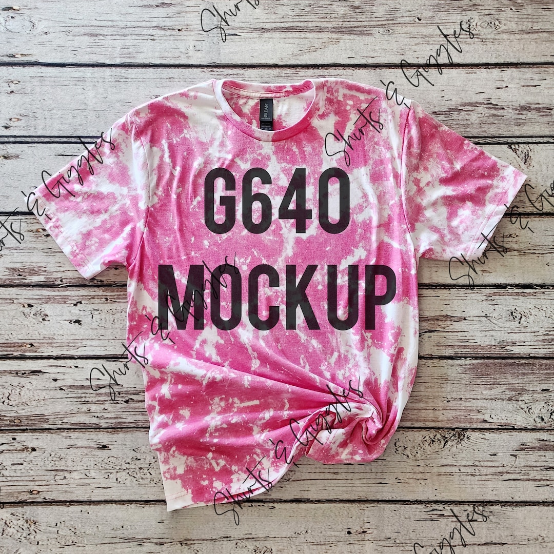 Gildan Acid Wash Shirt Mockup, Heather Heliconia Mockup, Gildan Mockups ...