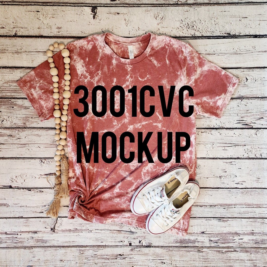 Heather Clay Mockups, Bellacanvas Acid Wash Shirt Mockups, Bella Canvas ...
