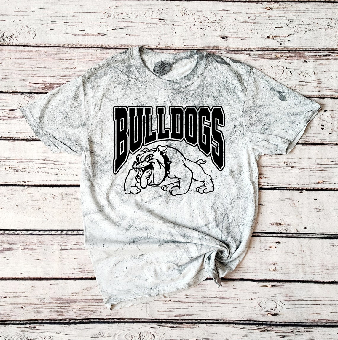 Bulldogs Team Shirt, Bulldogs Shirt, Bulldog School Shirt, Bulldogs ...
