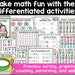March Center Activities, St. Patrick's Day Activities, Math and ...