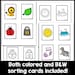 Beginning Sound Sorting Mats, Alphabet Activities, Phonics, Letter ...