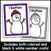 Snowman Counting Mats, Number Mats, Play Dough Mats, Numbers, Counting ...