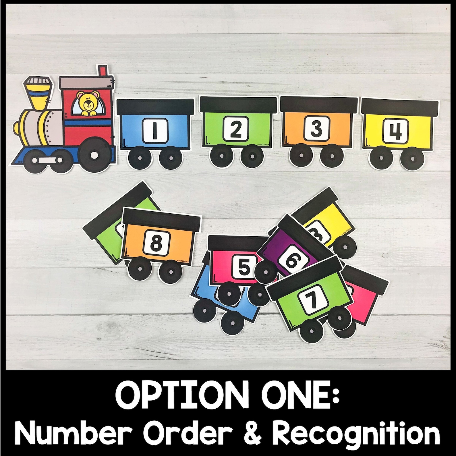 Number Train, Number Activities, Counting, Number Recognition, Number ...