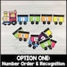 Number Train, Number Activities, Counting, Number Recognition, Number ...