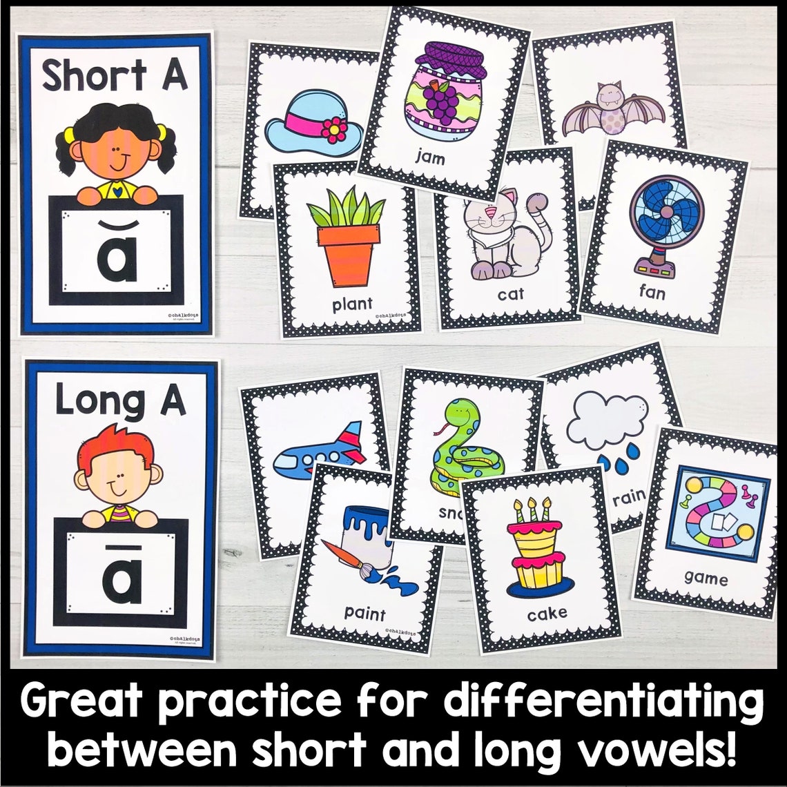 Vowel Sounds, Medial Vowels, Short and Long Vowel Sounds, Phonics ...