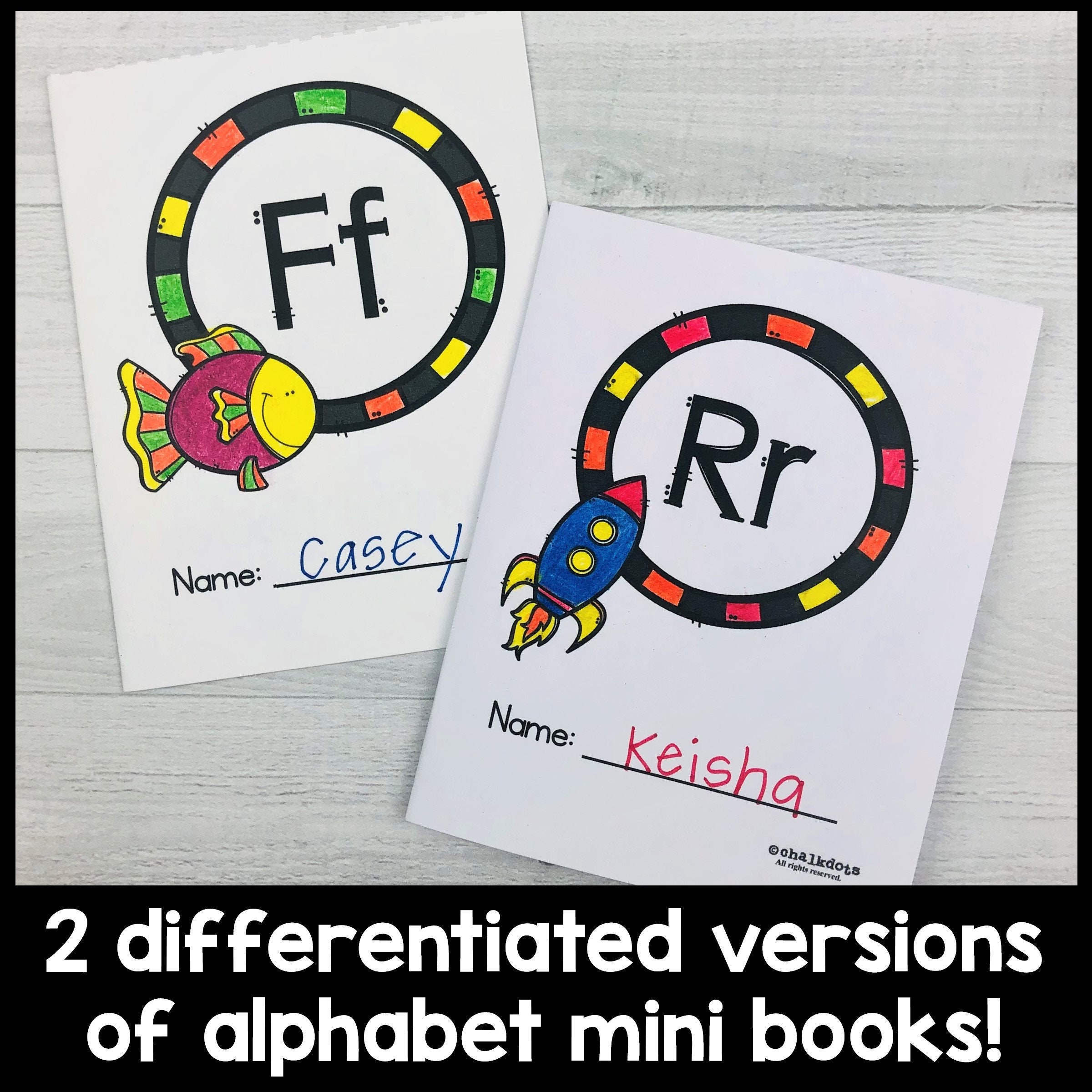 Alphabet Mini Books, Beginning Sounds, Phonics, Printables, Letter ...