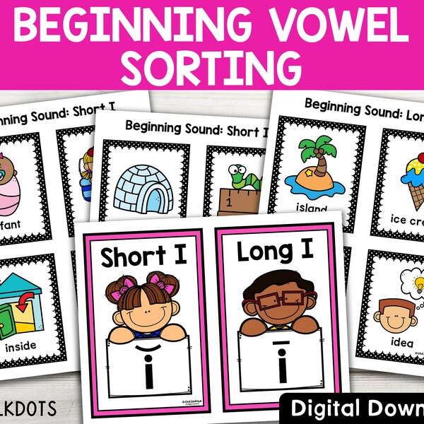 Vowel Sounds - Etsy
