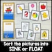 Sink or Float Sort, Science Activity, Preschool, Prek, Kindergarten ...