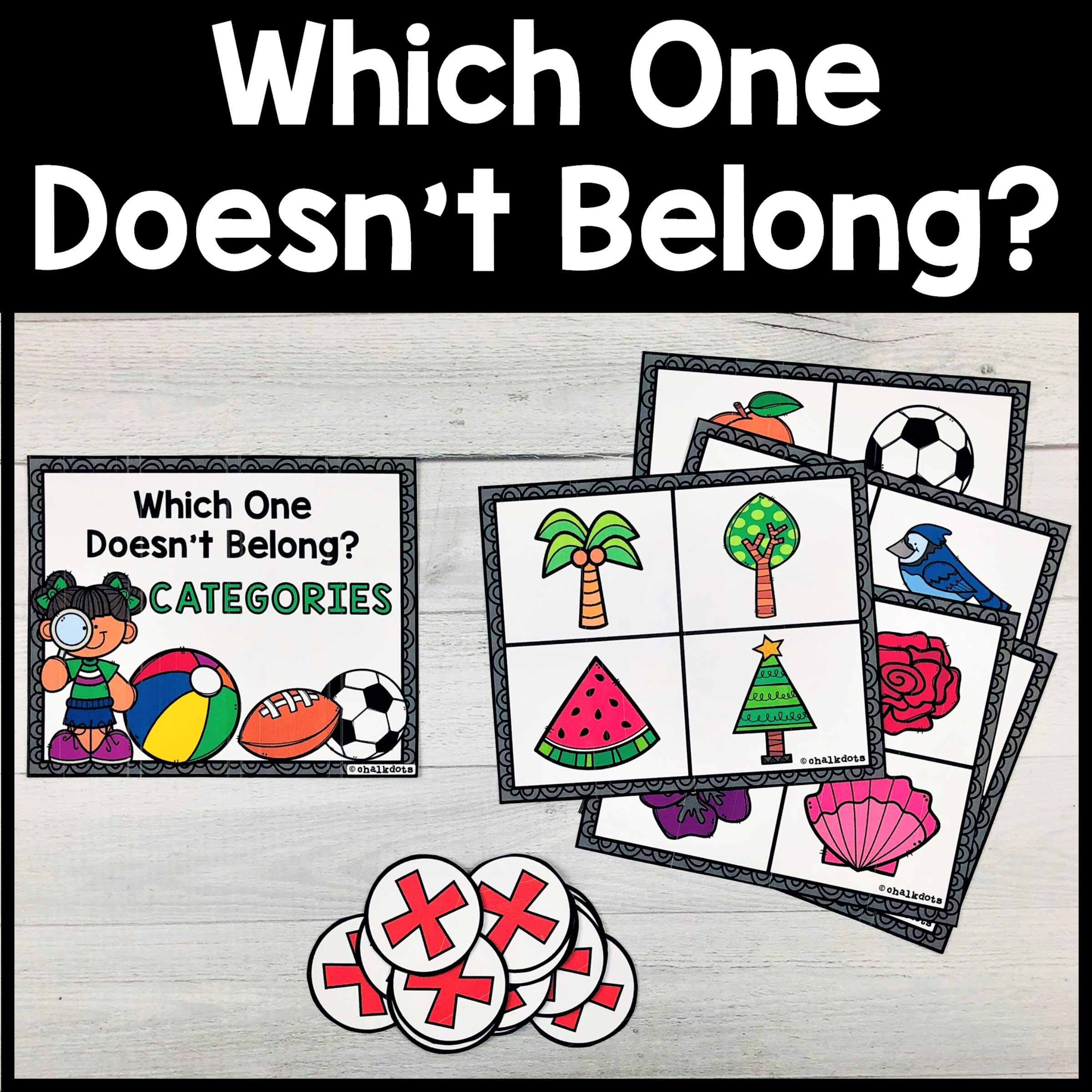 Which Object Doesn't Belong, Categorizing Objects, What Doesn't Belong ...