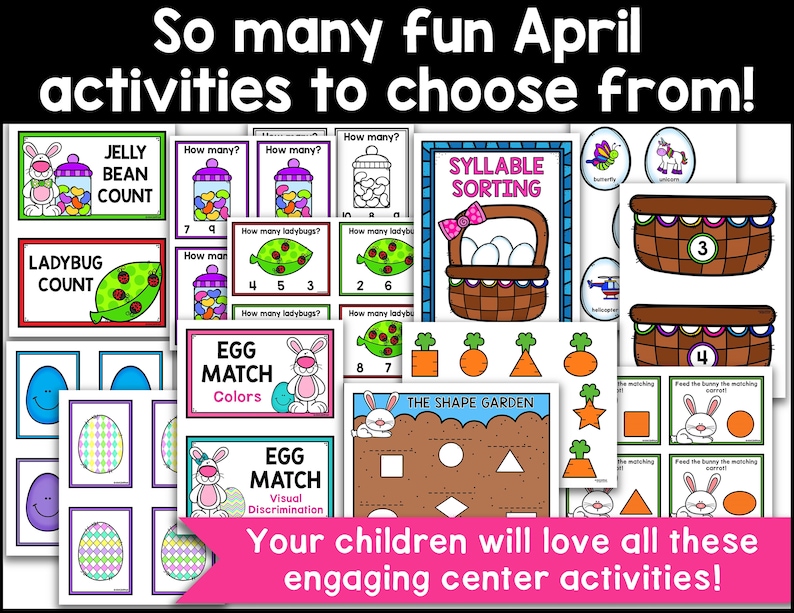 Fun and Creative April Preschool Themes, Crafts, and Activities ...