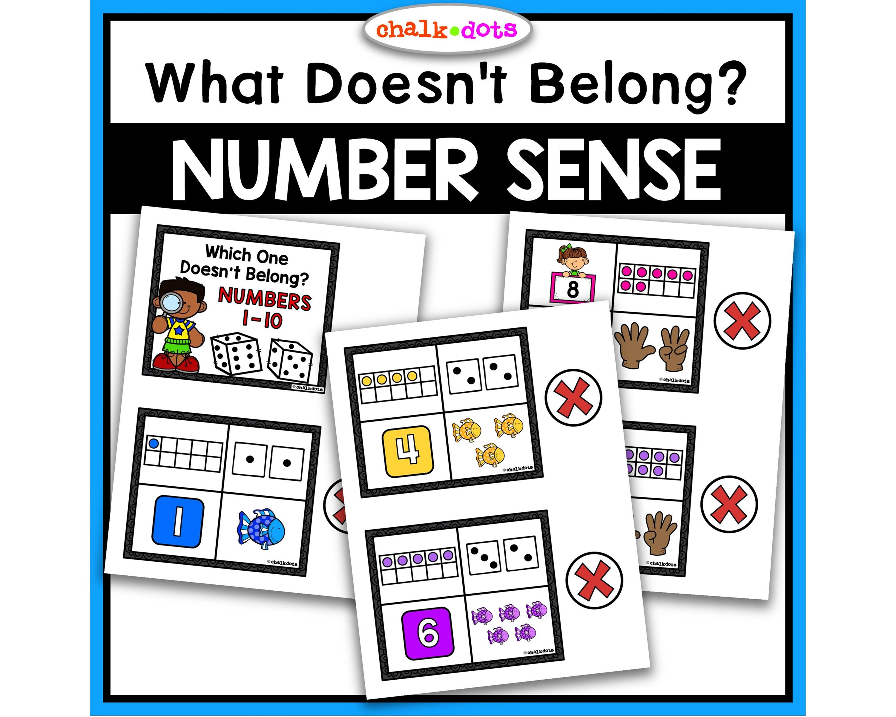 Numbers, Subitizing Numbers, Which Number Doesn't Belong, Counting ...