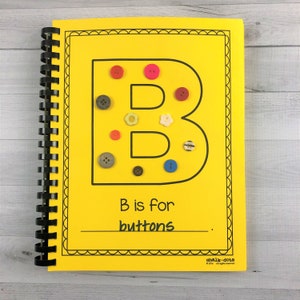 Alphabet Book, Tactile Book, Sensory Alphabet Book, Beginning Sounds ...