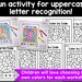 Uppercase Letter Recognition, Color by Code, Uppercase Letters ...