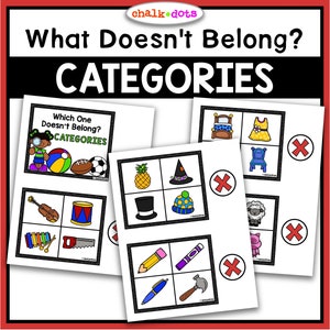 Which Object Doesn't Belong, Categorizing Objects, What Doesn't Belong ...