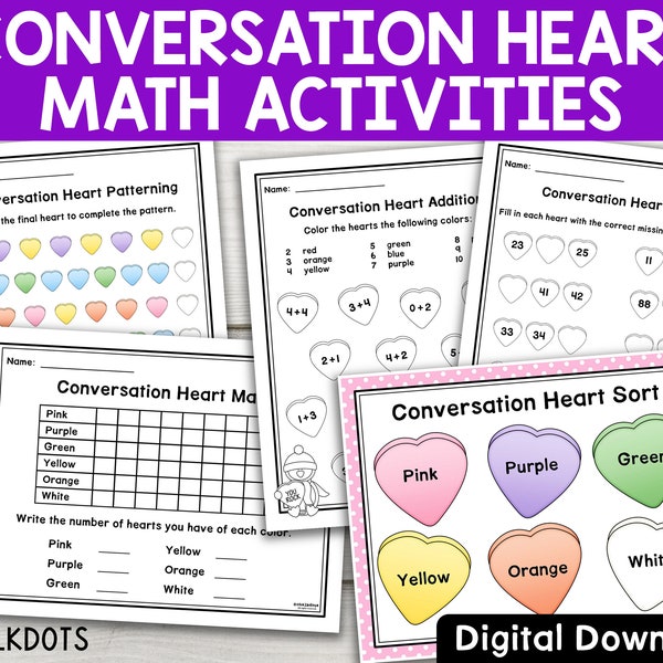 Conversation Hearts - Etsy