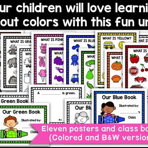 Color Unit, Color Activities, Printables, Art Projects, Worksheets ...