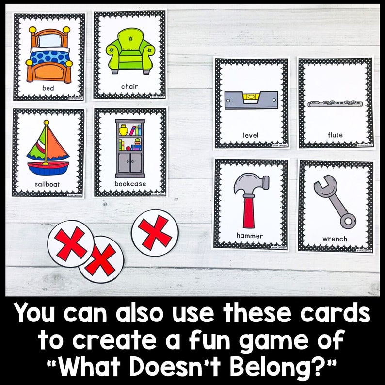 Category Sorting, Classifying Objects, Preschool, Prek, Kindergarten, Homeschool, Learning ...