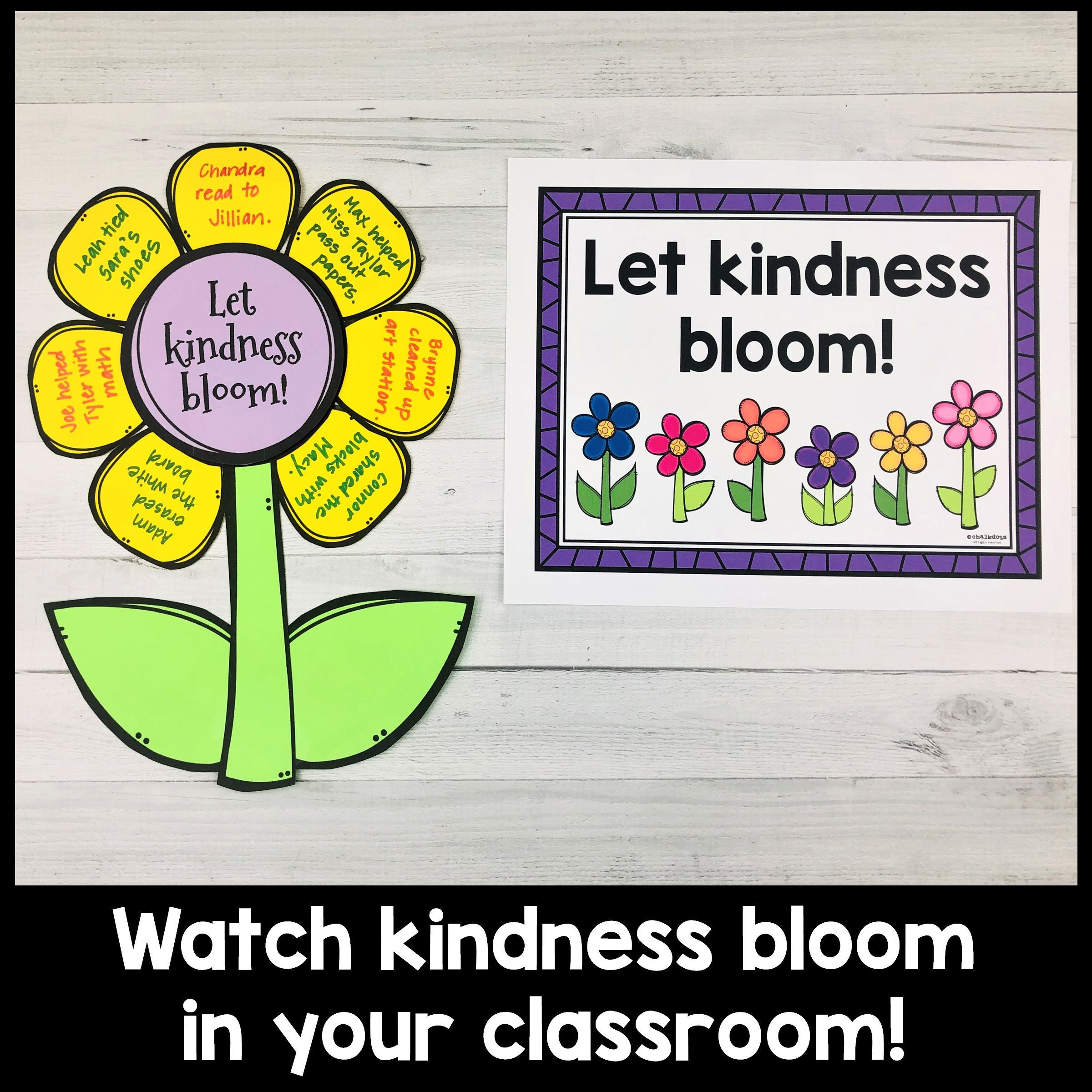 Kindness Activities and Posters, Random Acts of Kindness, Year-long ...