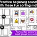 Beginning Sound Sorting Mats, Alphabet Activities, Phonics, Letter ...
