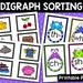 Digraph Sort Beginning Digraphs Digraph Sorting Cards | Etsy