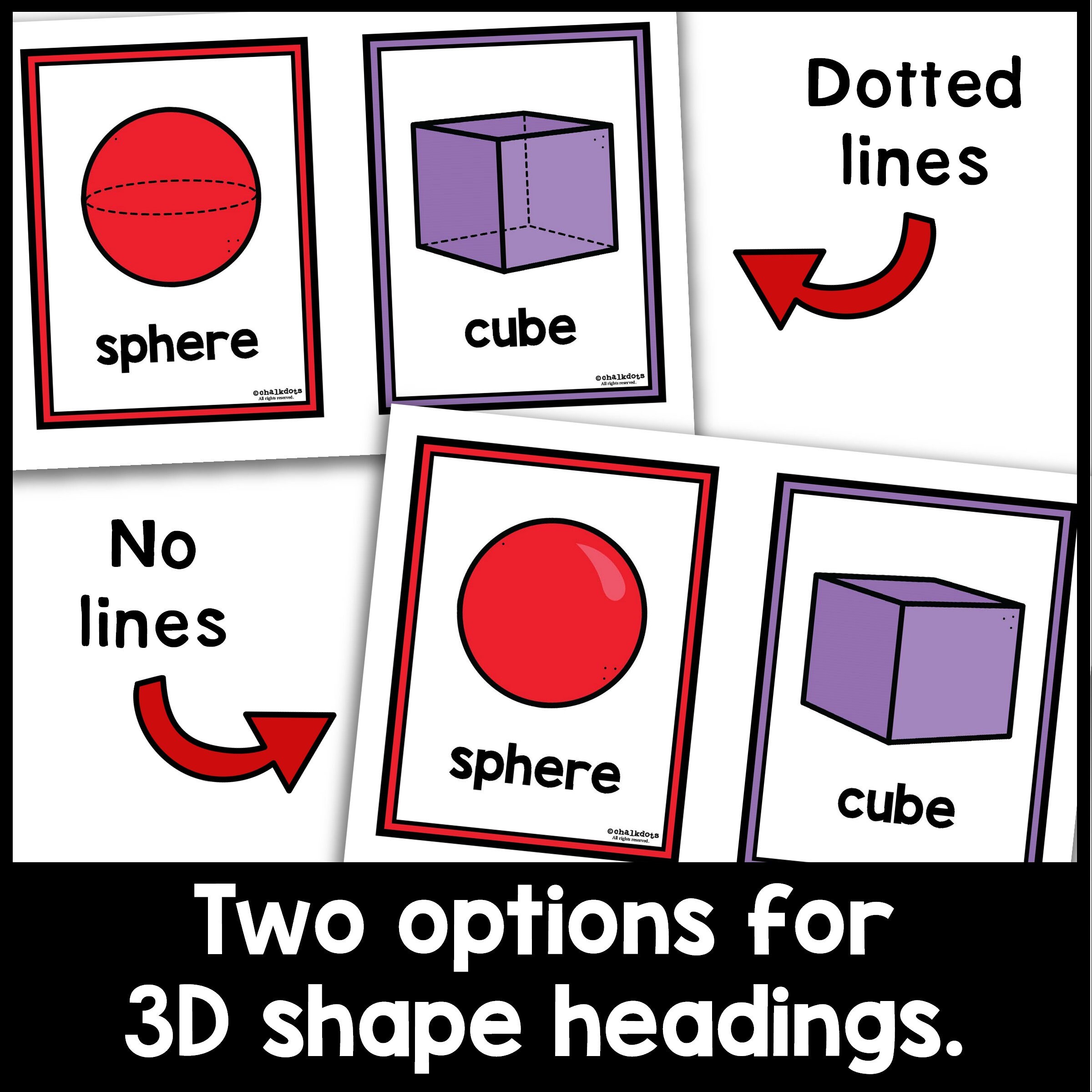 3D Shapes, Solid Shapes, Shape Sort, 3D Shape Recognition, Math Center ...