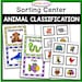 Animal Sort, Animal Classification Sorting Activity, Vertebrates Sort ...