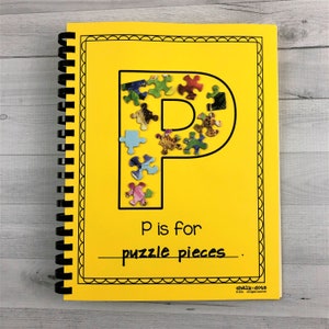 Alphabet Book, Tactile Book, Sensory Alphabet Book, Beginning Sounds ...