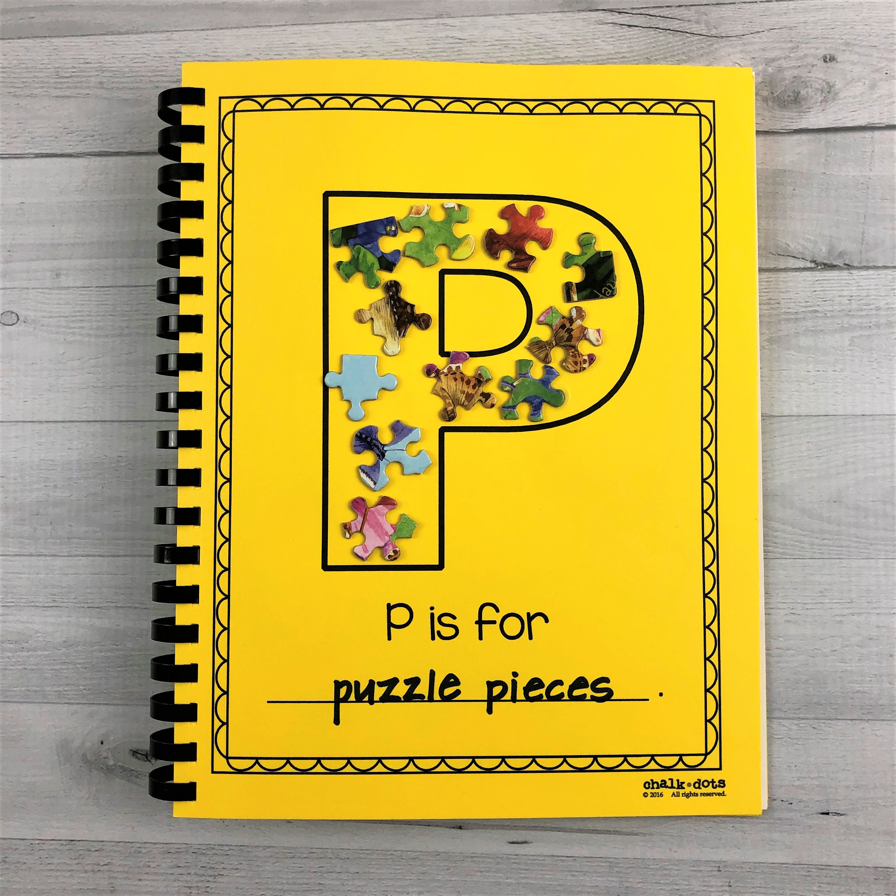 Alphabet Book Tactile Book Sensory Alphabet Book Beginning | Etsy