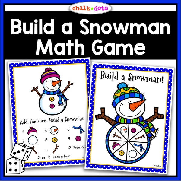 Snowman Game - Etsy