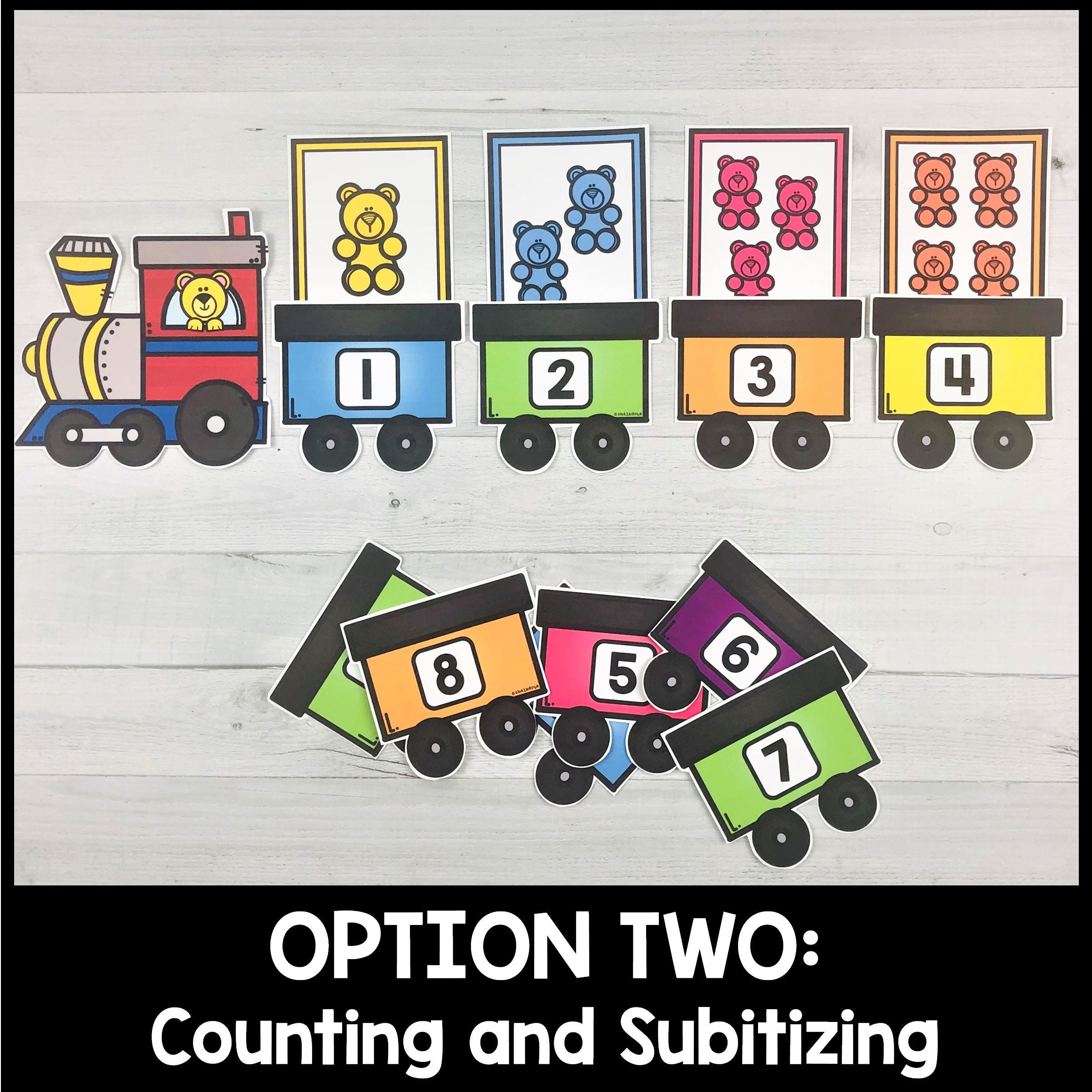 Number Train, Number Activities, Counting, Number Recognition, Number ...