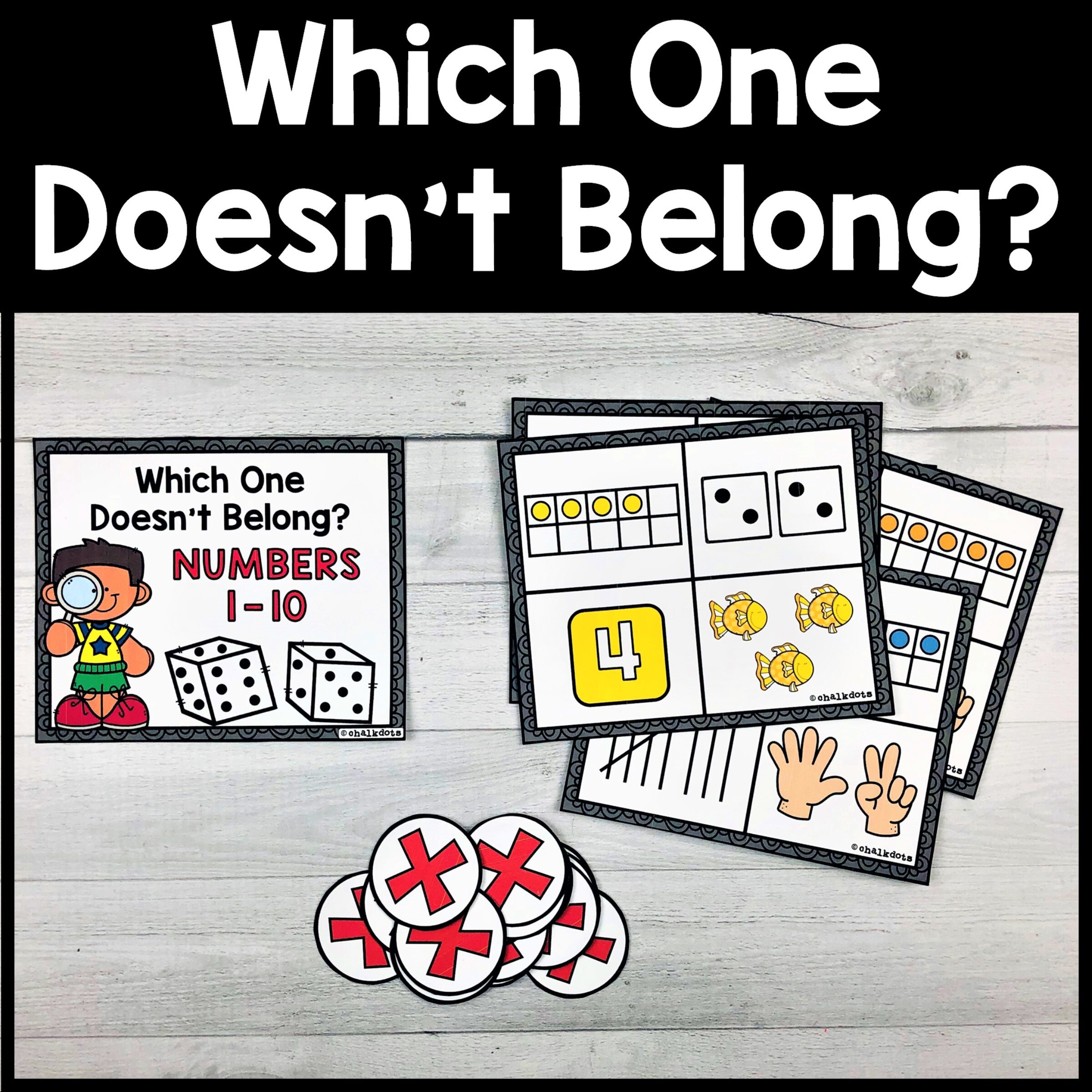 Numbers, Subitizing Numbers, Which Number Doesn't Belong, Counting ...