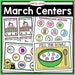 March Center Activities, St. Patrick's Day Activities, Math and ...