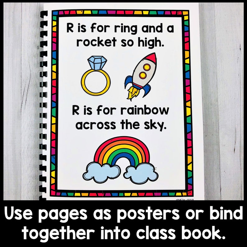 Alphabet Books, Alphabet Poems and Chants, Alphabet Posters, Beginning ...