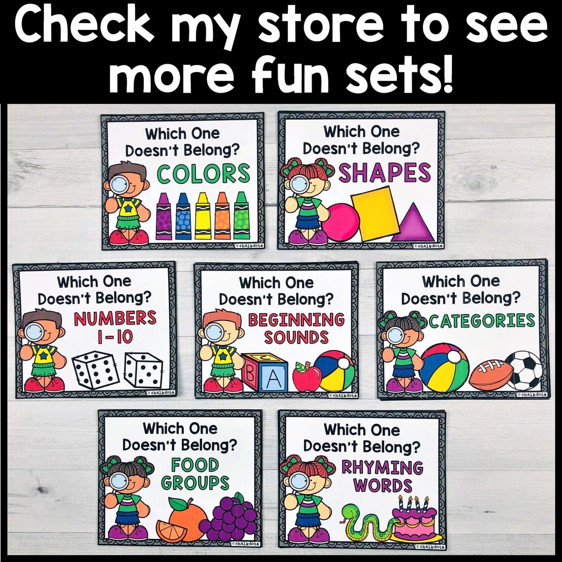 Rhyming Words, Rhyming Words Activity, Which Rhyming Word Doesn't ...