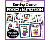 Food Groups Printable Picture-word Cards Set 48 Cards Food Flashcards ...