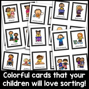 Behavior Sort, Good and Bad Choices, Positive and Negative Behavior ...