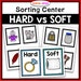 Hard and Soft Sort, Hard Vs Soft Sorting Activity, Preschool, Prek ...