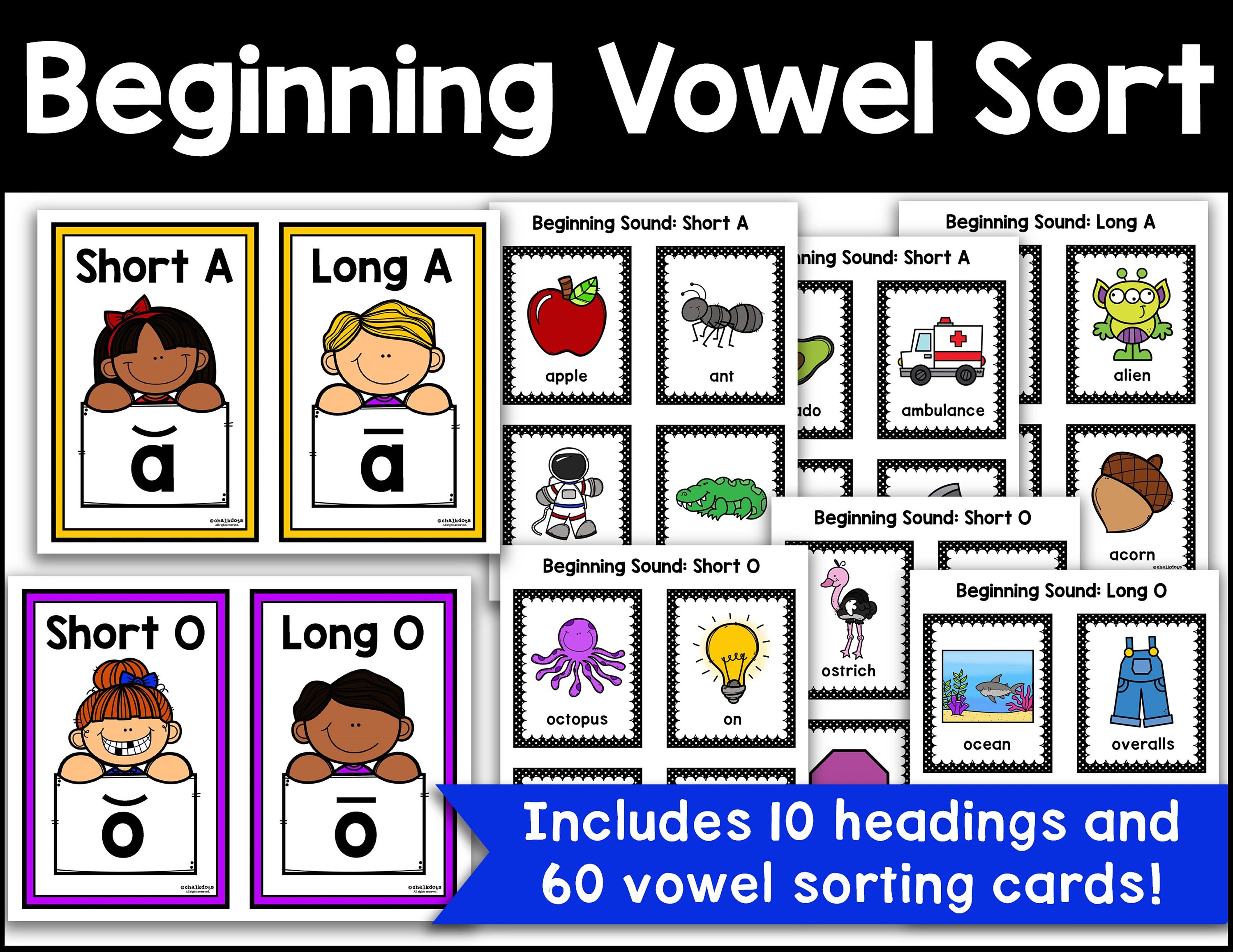 Kindergarten Vowel Sounds