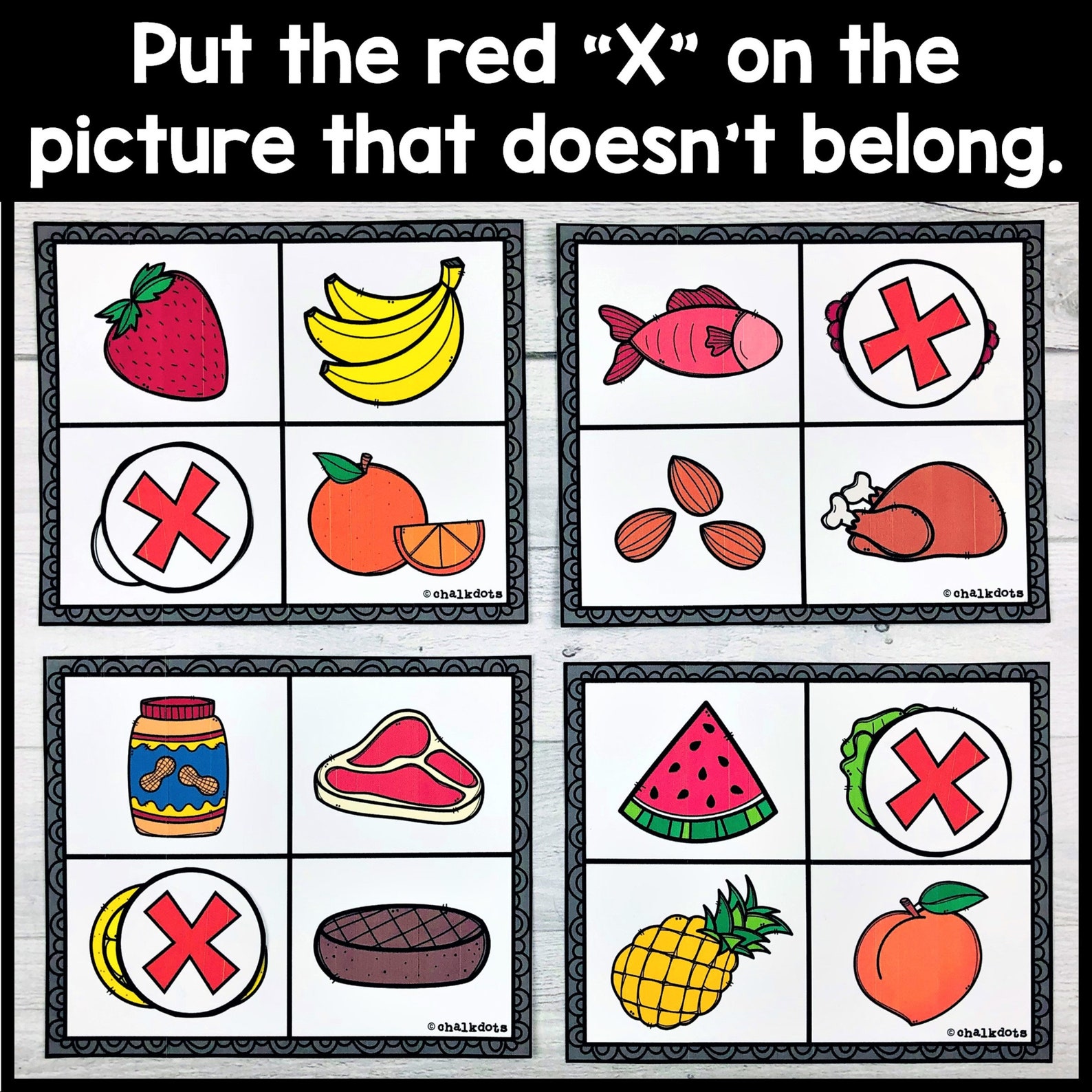 Food Groups, Healthy Eating, Nutrition Activity, Which Food Doesn't ...