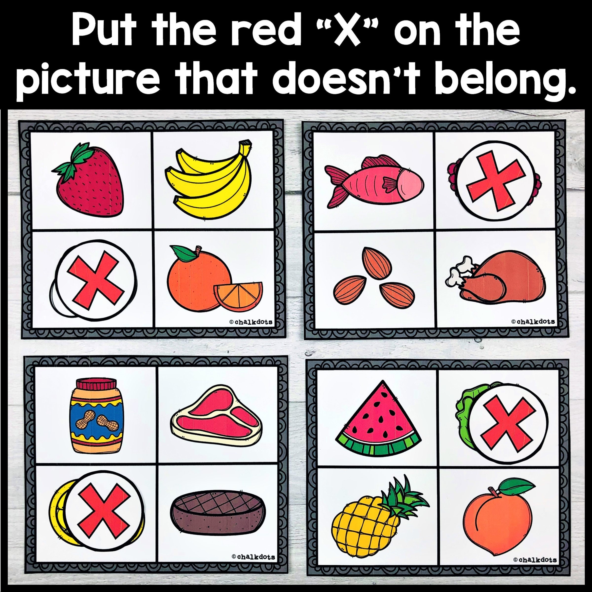 Food Groups, Healthy Eating, Nutrition Activity, Which Food Doesn't ...