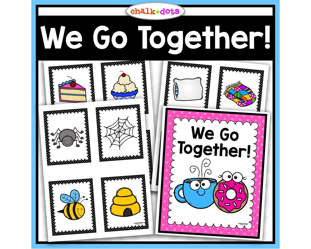 What Goes Together, Making Associations, We Belong Together, Partner ...