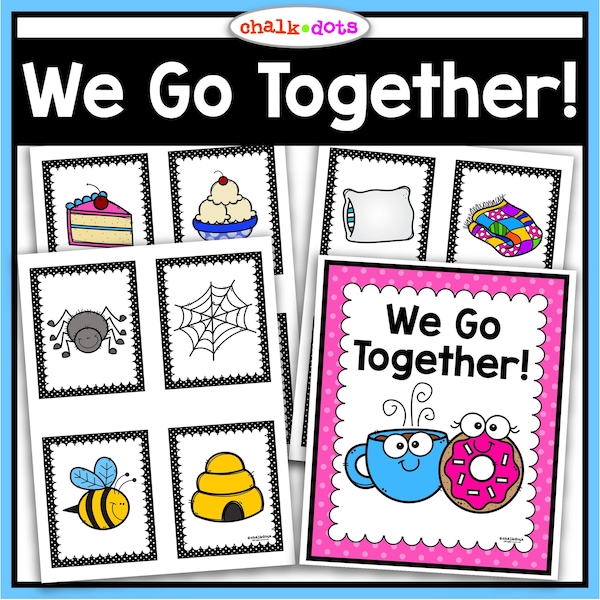 Opposite Match, Matching Game, Opposite Cards, Antonyms, Partner Cards ...