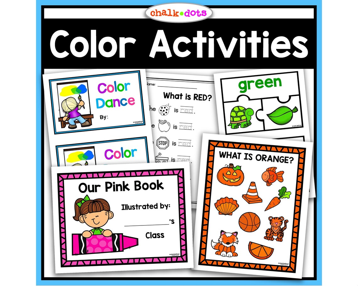 Color Unit, Color Activities, Printables, Art Projects, Worksheets ...