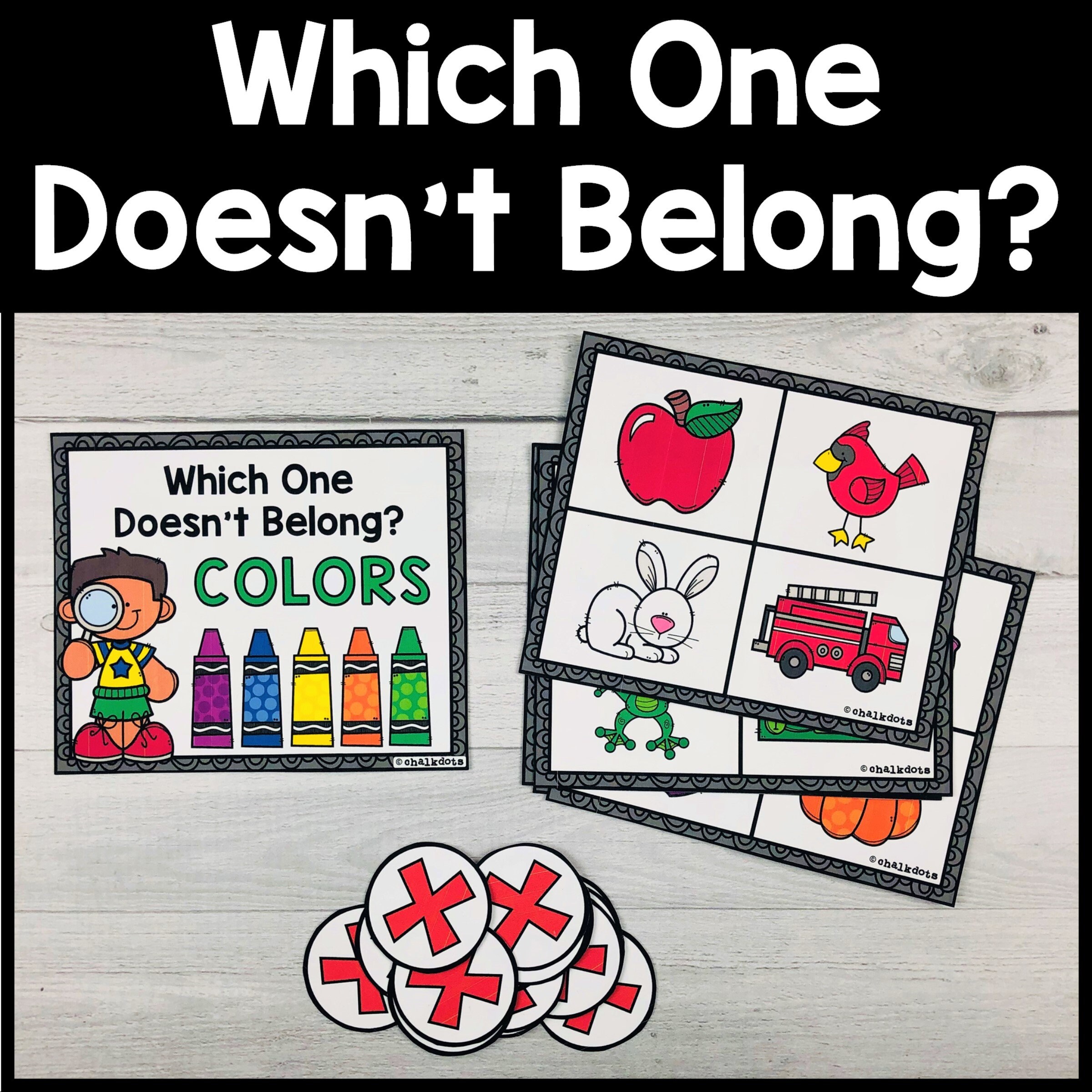 Color Activity, Which Color Doesn't Belong, Color Recognition, What ...