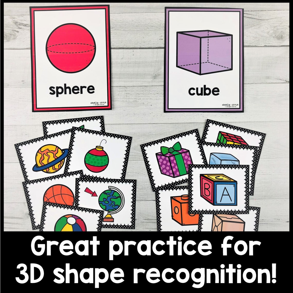 3D Shapes, Solid Shapes, Shape Sort, 3D Shape Recognition, Math Center ...