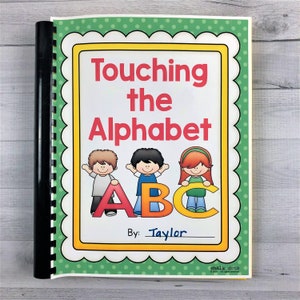 Alphabet Book, Tactile Book, Sensory Alphabet Book, Beginning Sounds ...